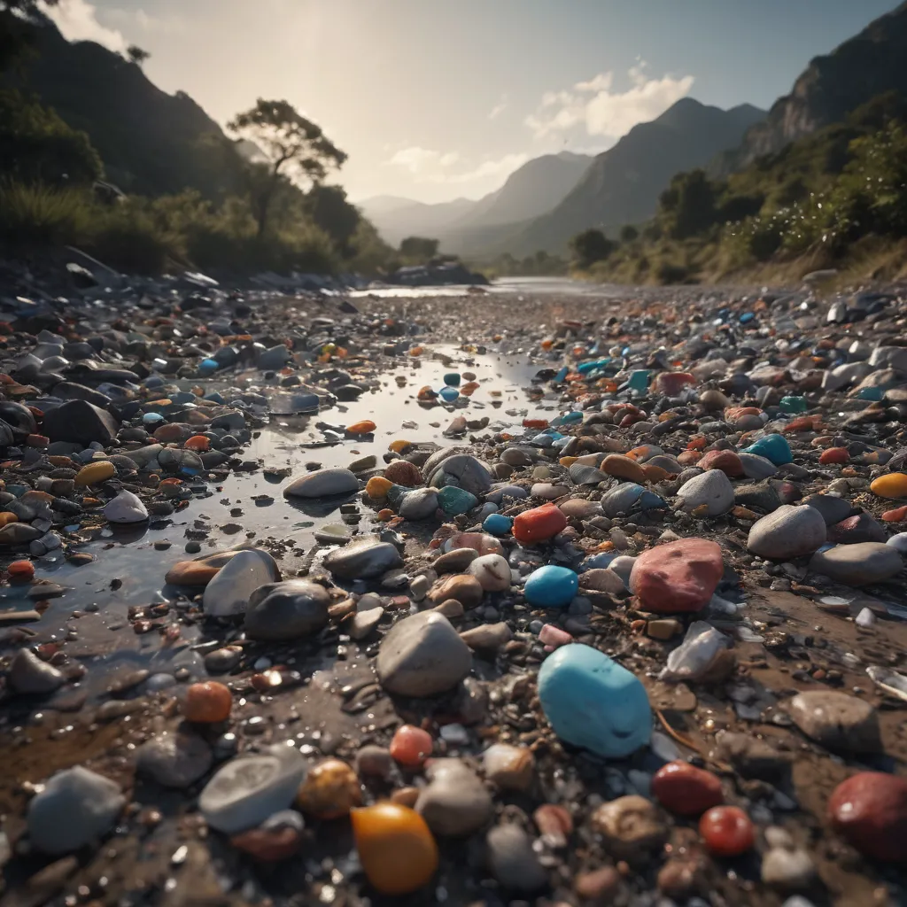 Analyzing the Impact of Plastic Pollution on Land